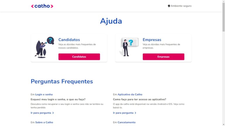 WhatsApp Catho: Telefones e Canais de atendimento! - Agora Cupom