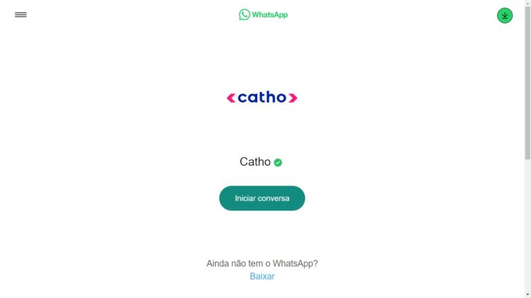 WhatsApp Catho: Telefones e Canais de atendimento! - Agora Cupom