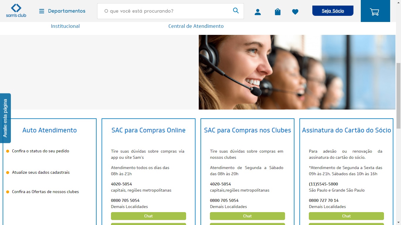 WhatsApp Sam's Club Premium: Telefones e canais de atendimento! - Agora ...